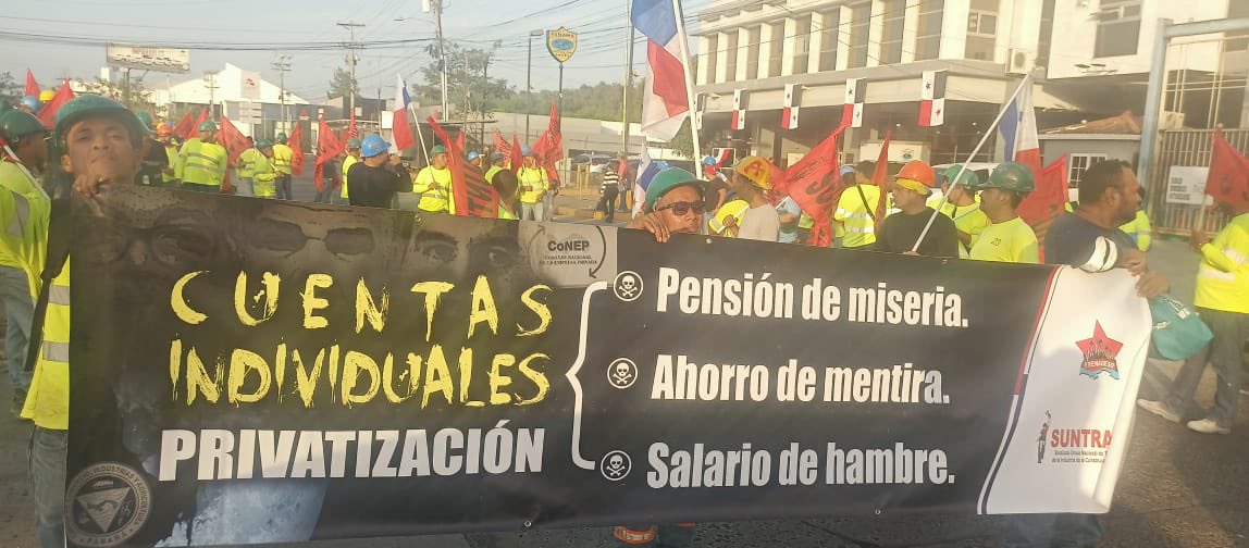 Panamá: SUNTRACS anuncia huelga de 24 horas por la detención de 83 ...