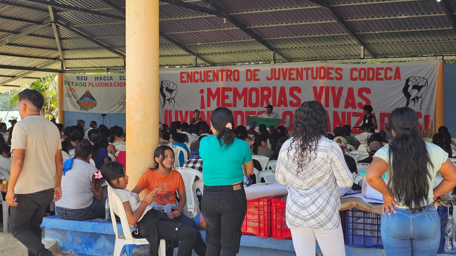 Cerca de 300 jóvenes de CODECA se reúnen en el Encuentro de Juventudes CODECA: Memorias Vivas ...